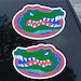 FLORIDA GATORS Vinyl Decal Sticker SET 2 for Car Window - Etsy