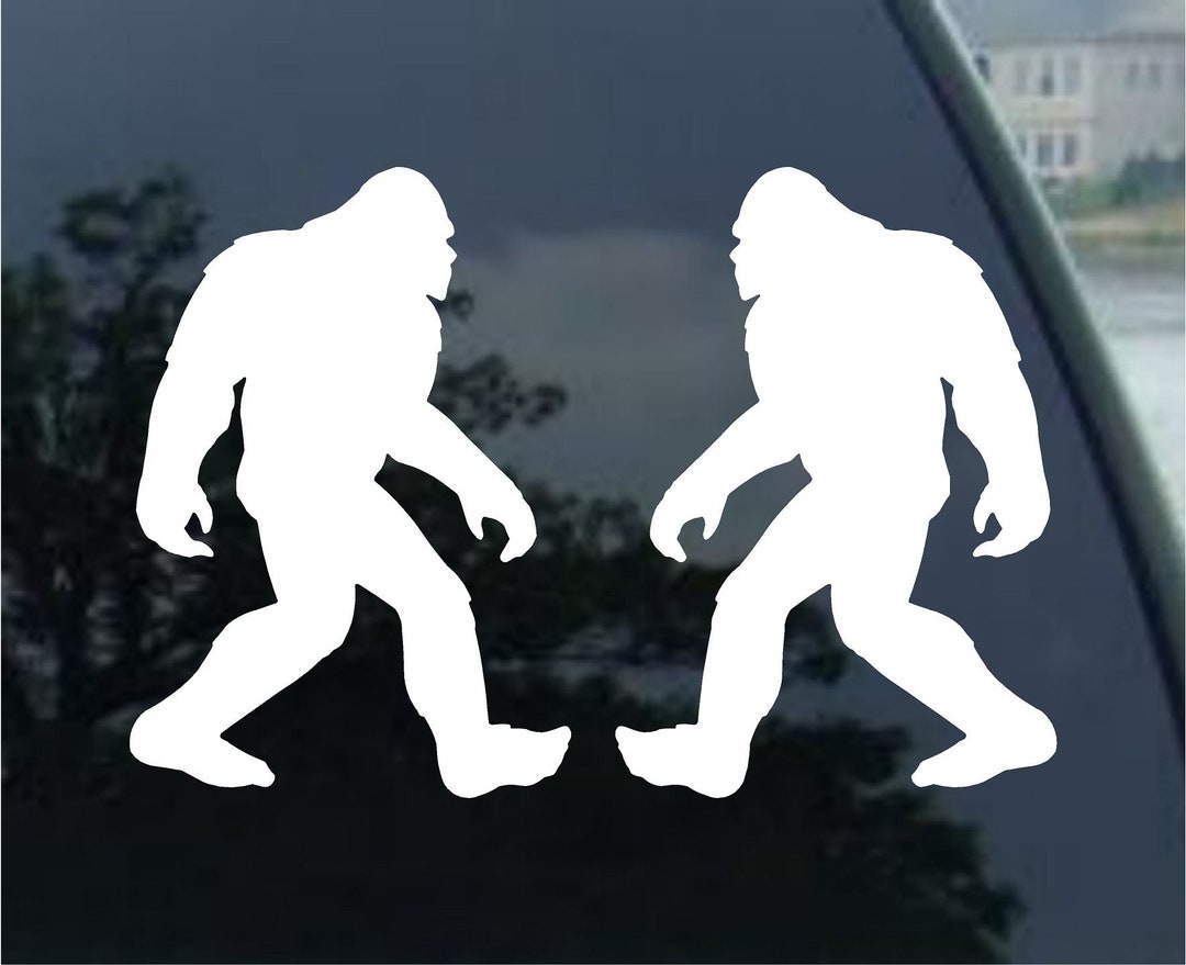 BIGFOOT Vinyl Decal Car Window, Mirror, Bumper, Laptop, Yeti, Cornhole ...