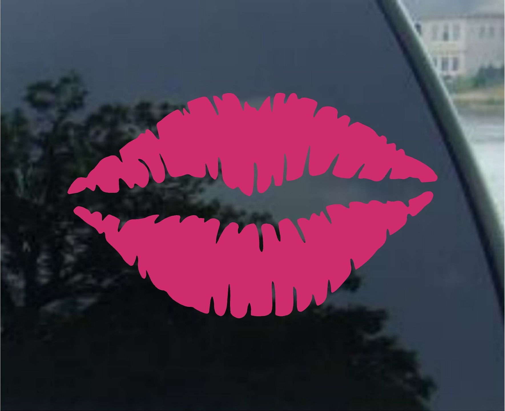 Lips Vinyl Decal Sticker - Etsy