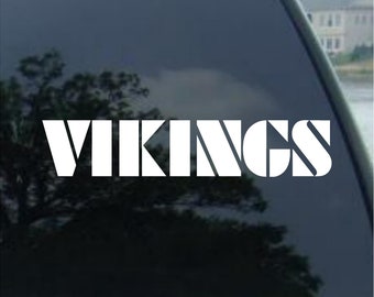 Minnesota Vikings Decal | Etsy
