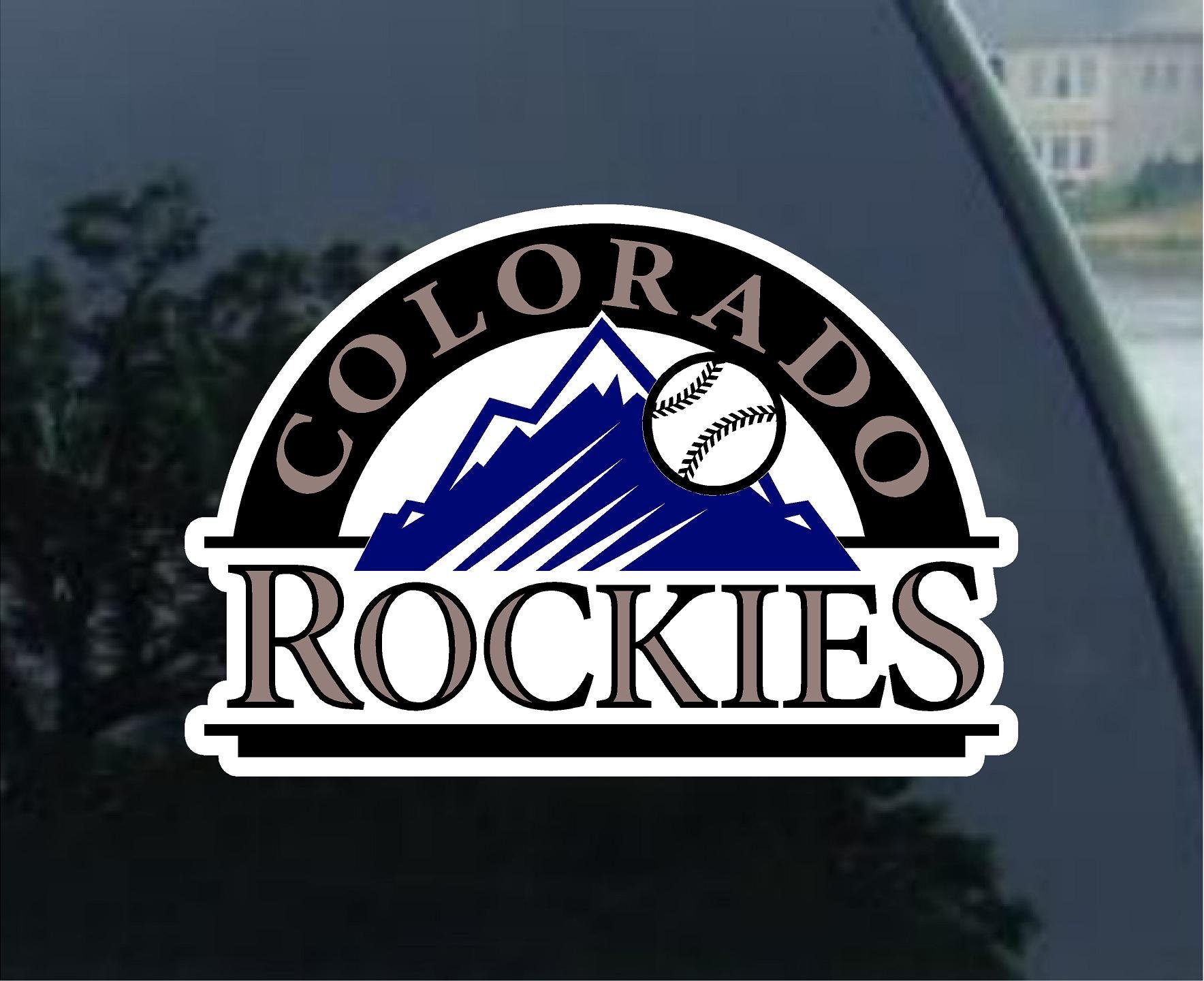 COLORADO ROCKIES Vinyl Decal Car Window Bumper Mirror Yeti - Etsy