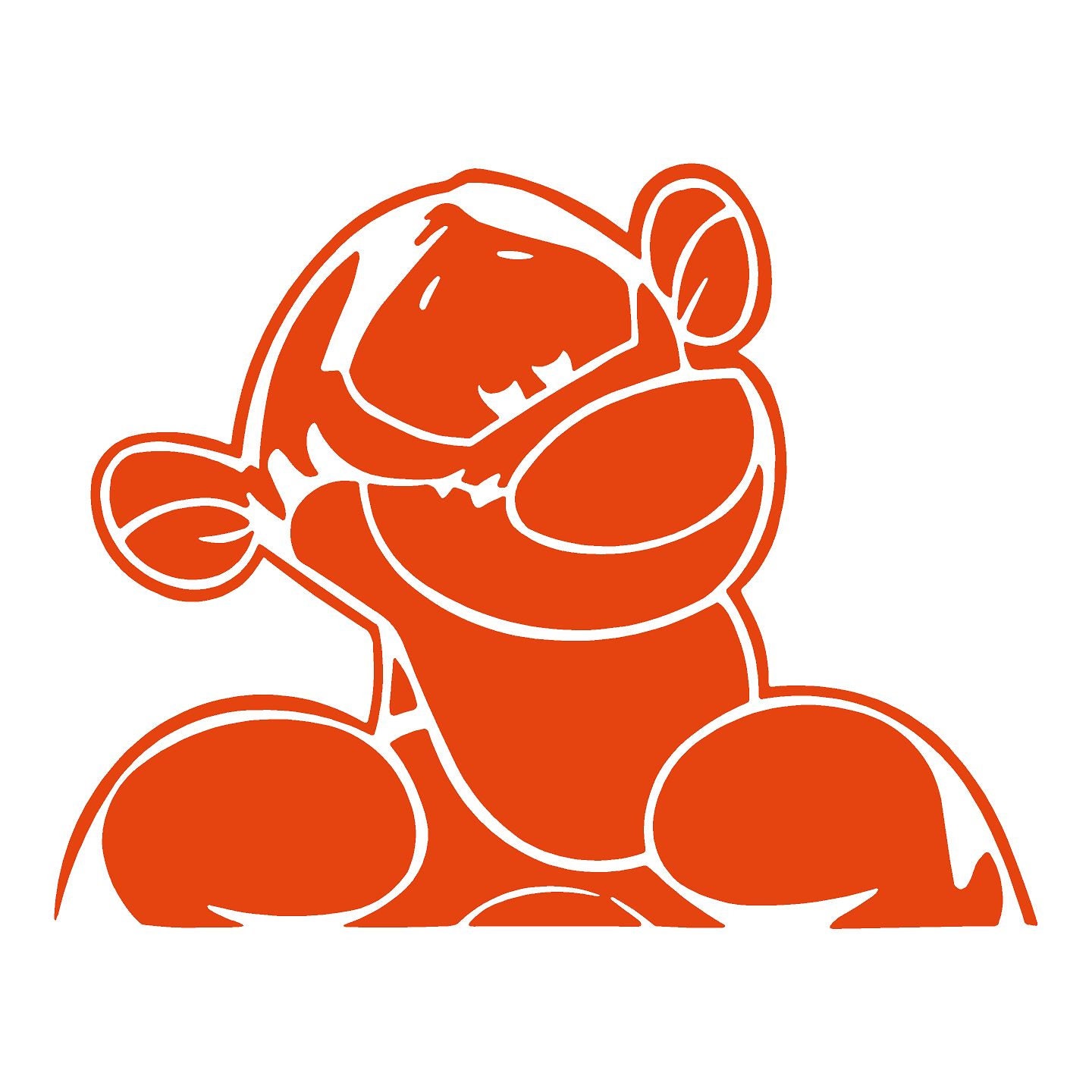 Tigger Vinyl Decal Car Window, Mirror, Bumper, Laptop, Yeti Cornhole Sticker - Etsy