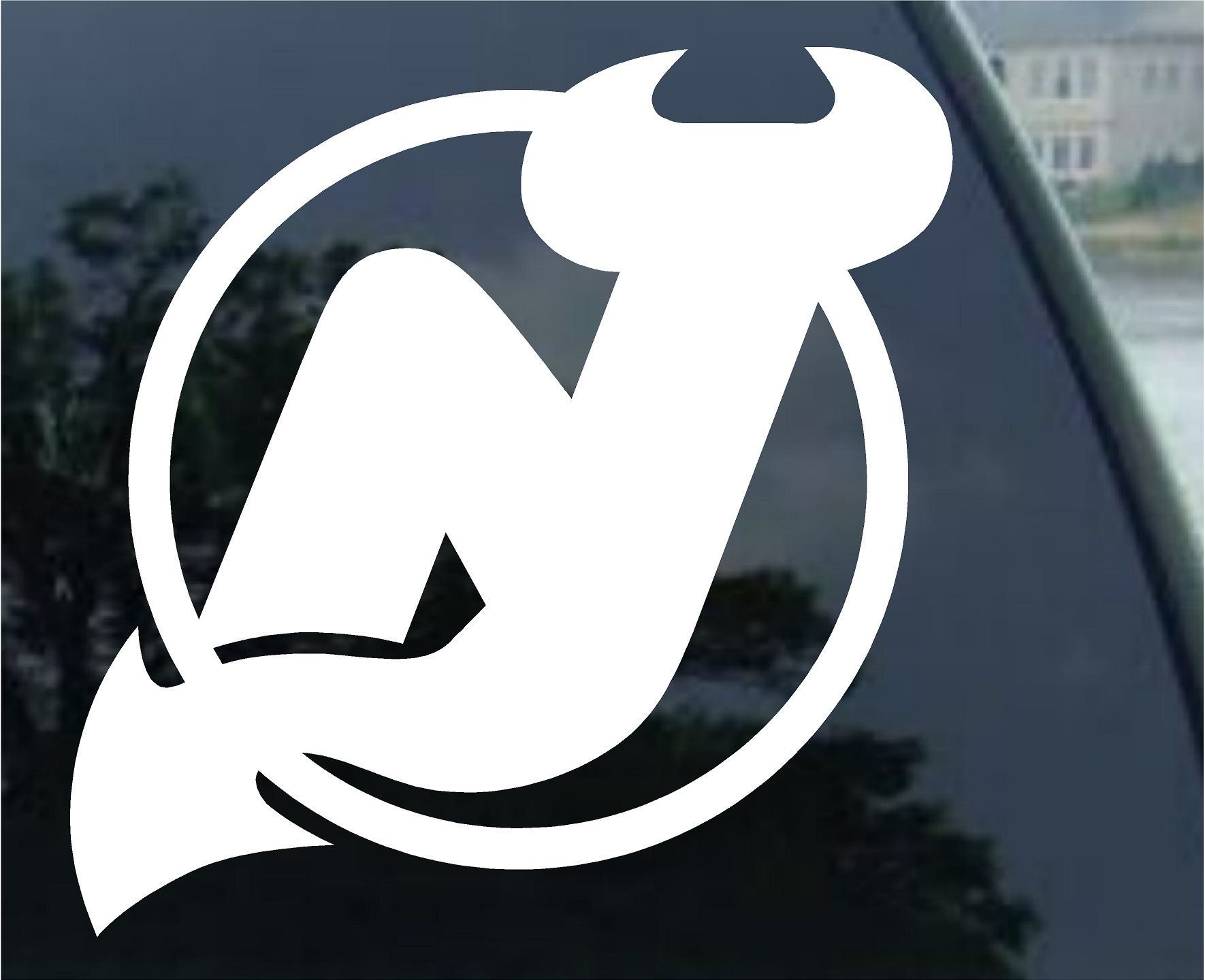 NEW JERSEY DEVILS Vinyl Decal Car Window Bumper Mirror - Etsy