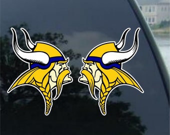 Minnesota Vikings Decal | Etsy