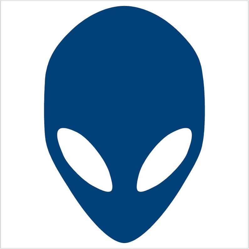ALIEN HEAD ALIENWARE Vinyl Decal Window Bumper Mirror - Etsy