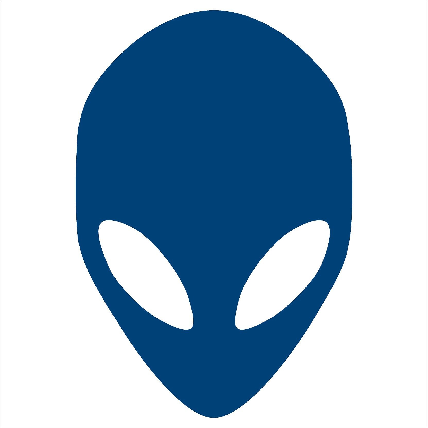 ALIEN HEAD ALIENWARE vinyl decal window bumper mirror | Etsy