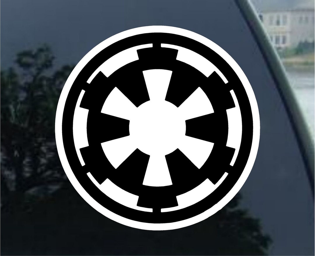 Star Wars Galactic Empire Vinyl Decal Car Window, Mirror, Bumper ...