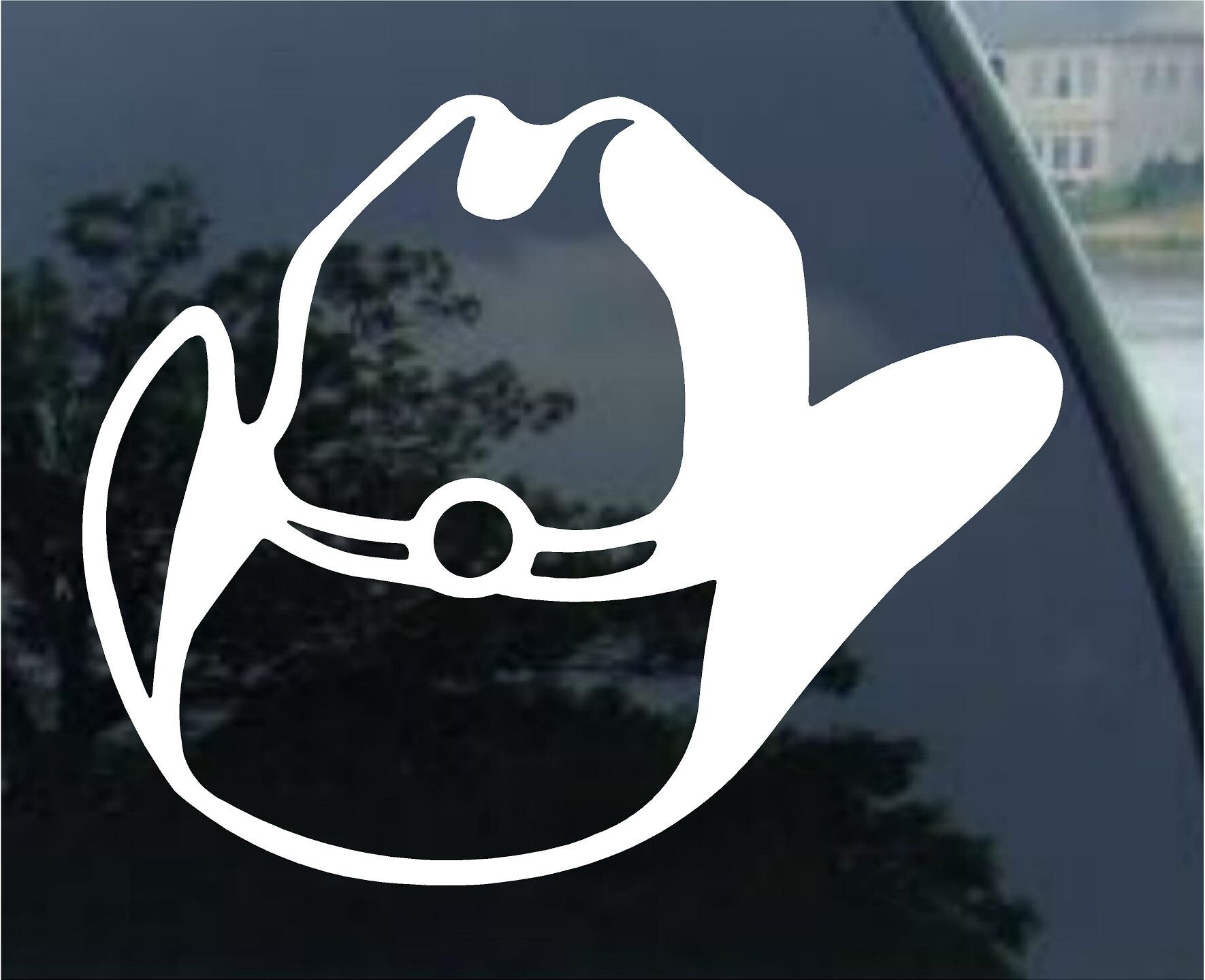 Cowboy Hat Decal Sticker - Etsy