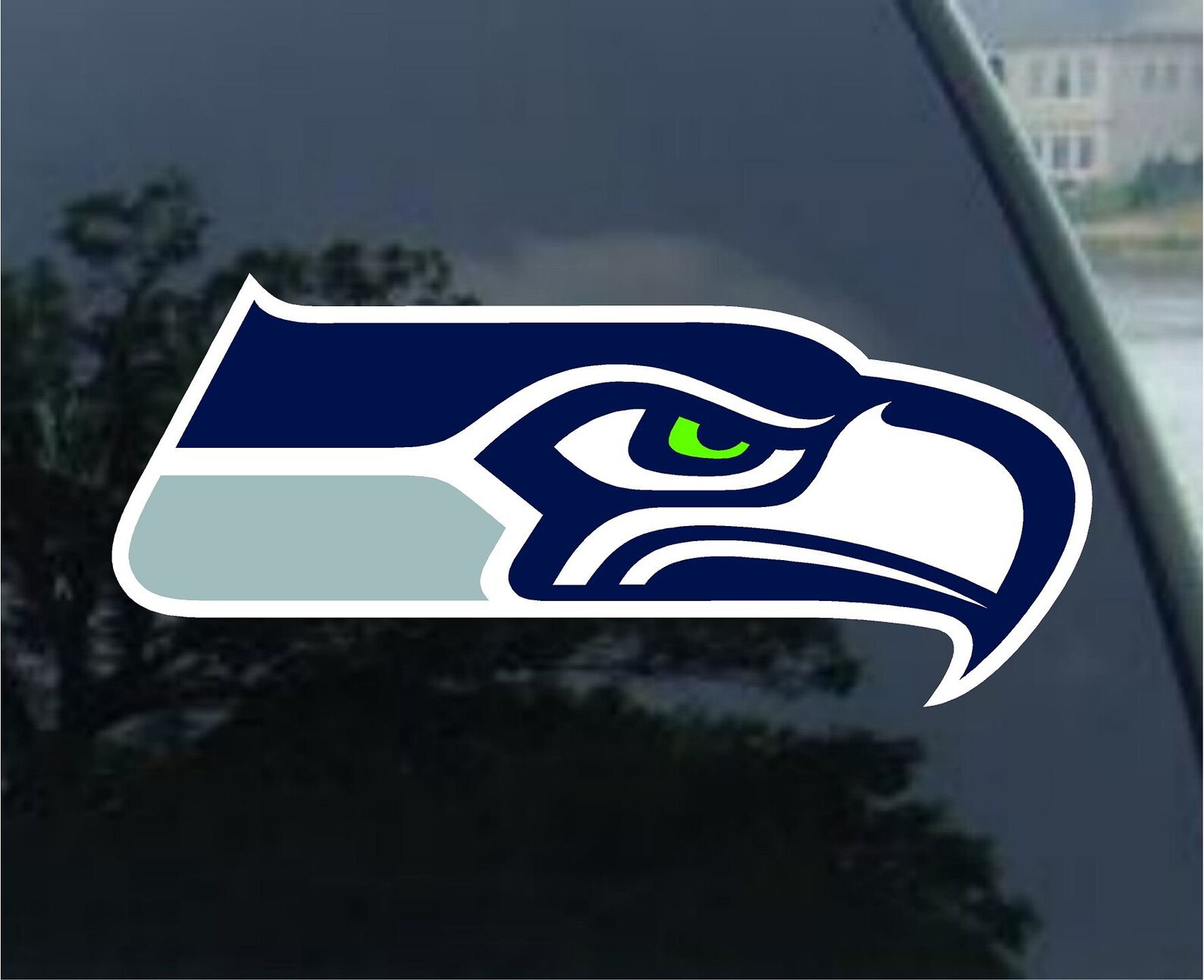 Seattle Seahawks vinyl decal car window mirror bumper | Etsy