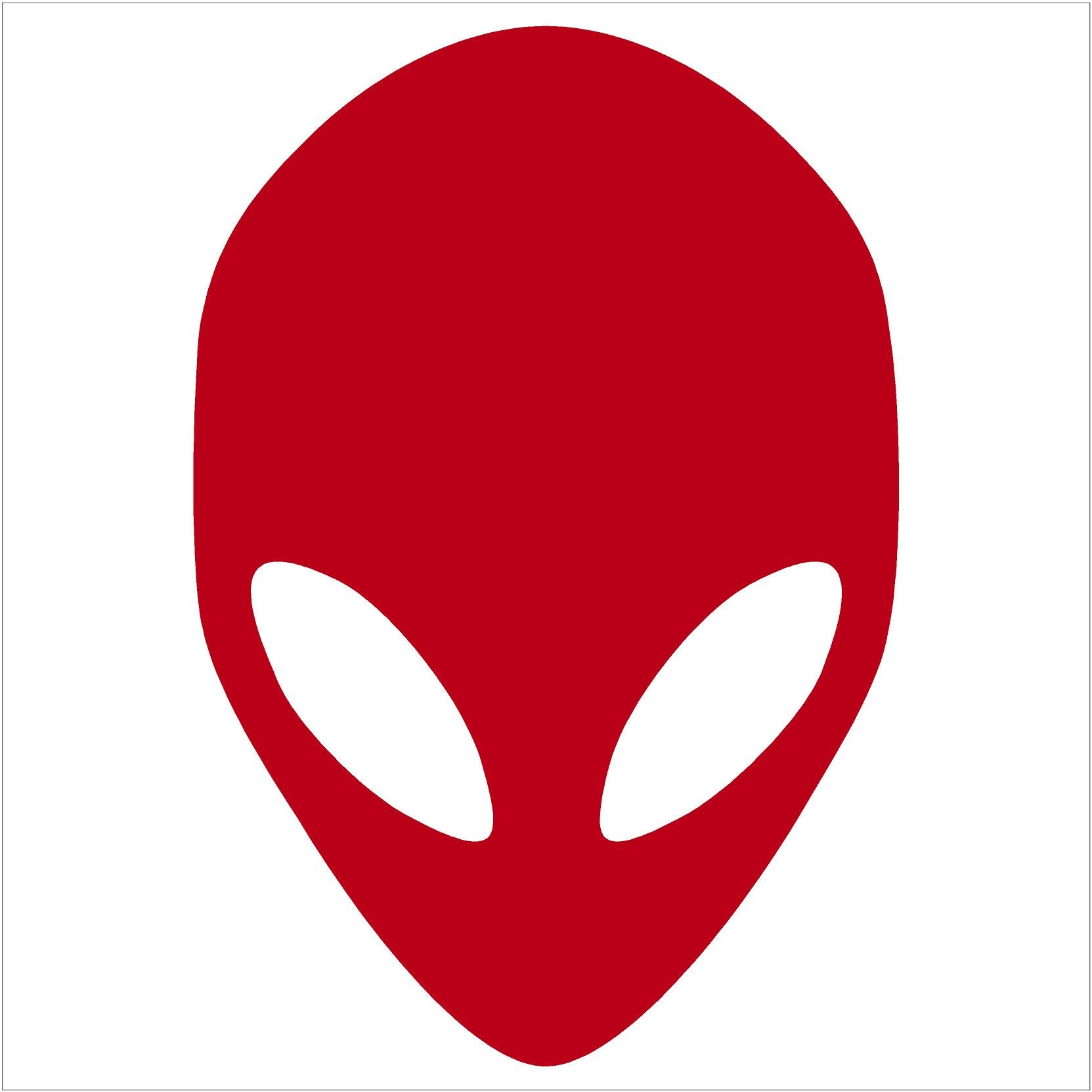 ALIEN HEAD ALIENWARE vinyl decal window bumper mirror | Etsy