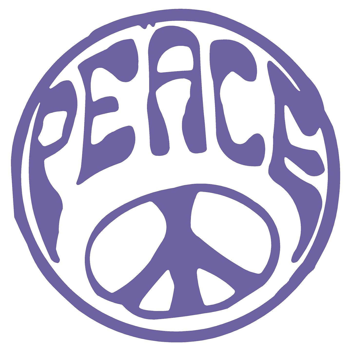 Peace Sign Vinyl Decal Car Window Mirror Bumper Laptop - Etsy