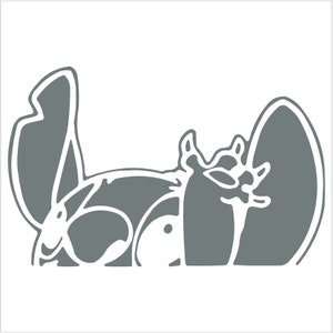 Lilo & Stitch Inspired Stitch Waving Vinyl Decal Car Window, Bumper ...