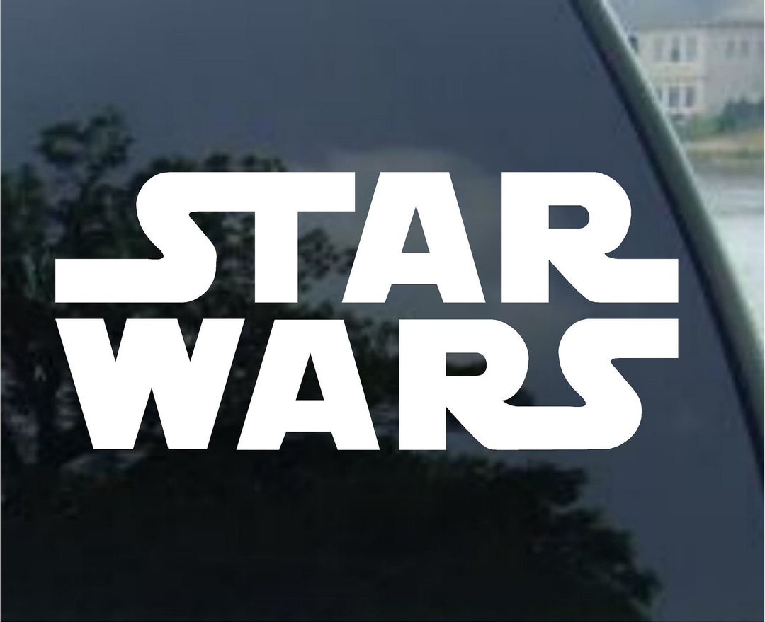 Star Wars Vinyl Decal Car Window, Mirror, Bumper, Laptop, Yeti ...