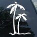 PALM TREE Vinyl Decal Car Window Mirror Bumper Laptop - Etsy