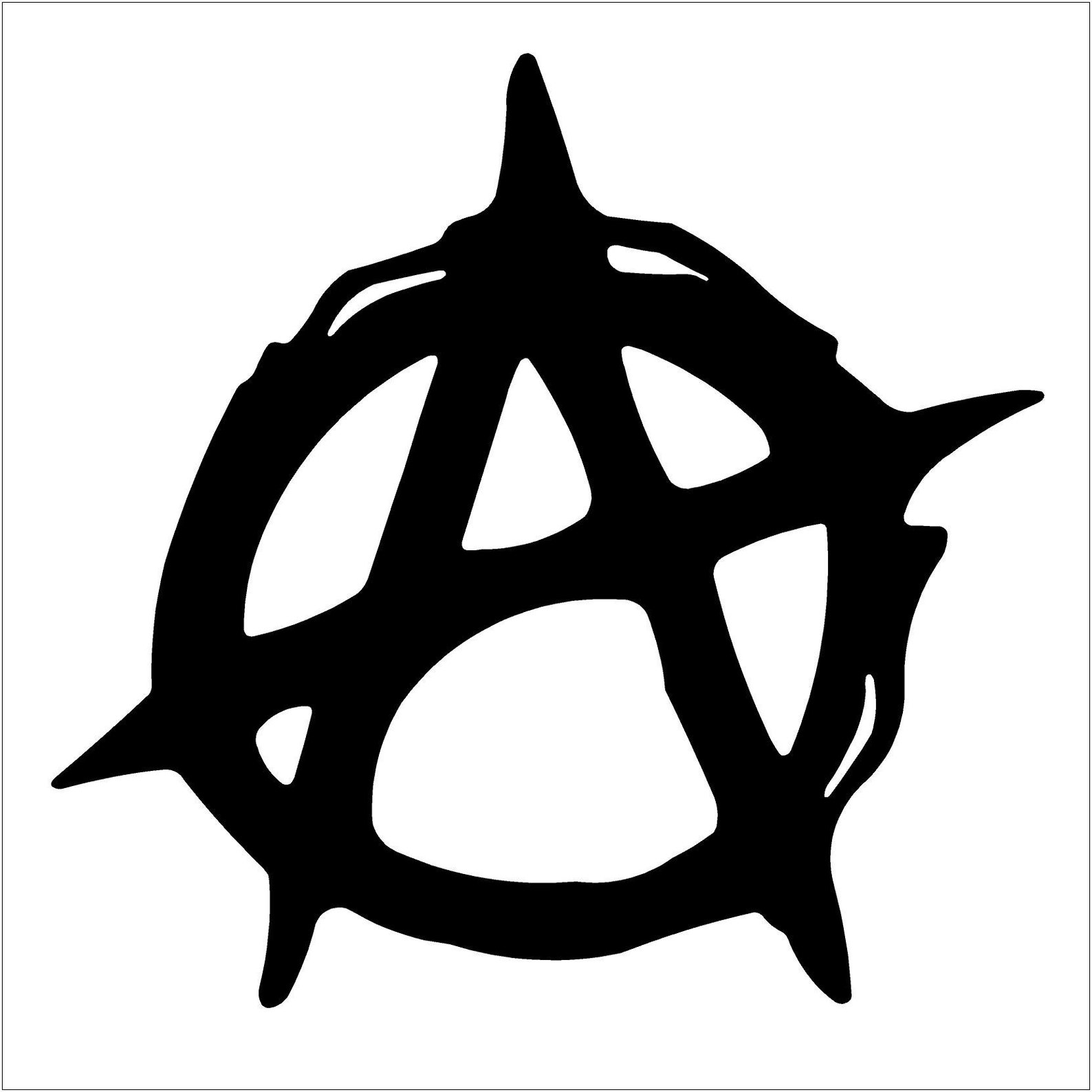 Anarchy A Car Decal Window Mirror Bumper Laptop Yeti | Etsy