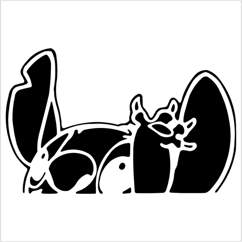 Lilo & Stitch Inspired Stitch Waving Vinyl Decal Car Window | Etsy