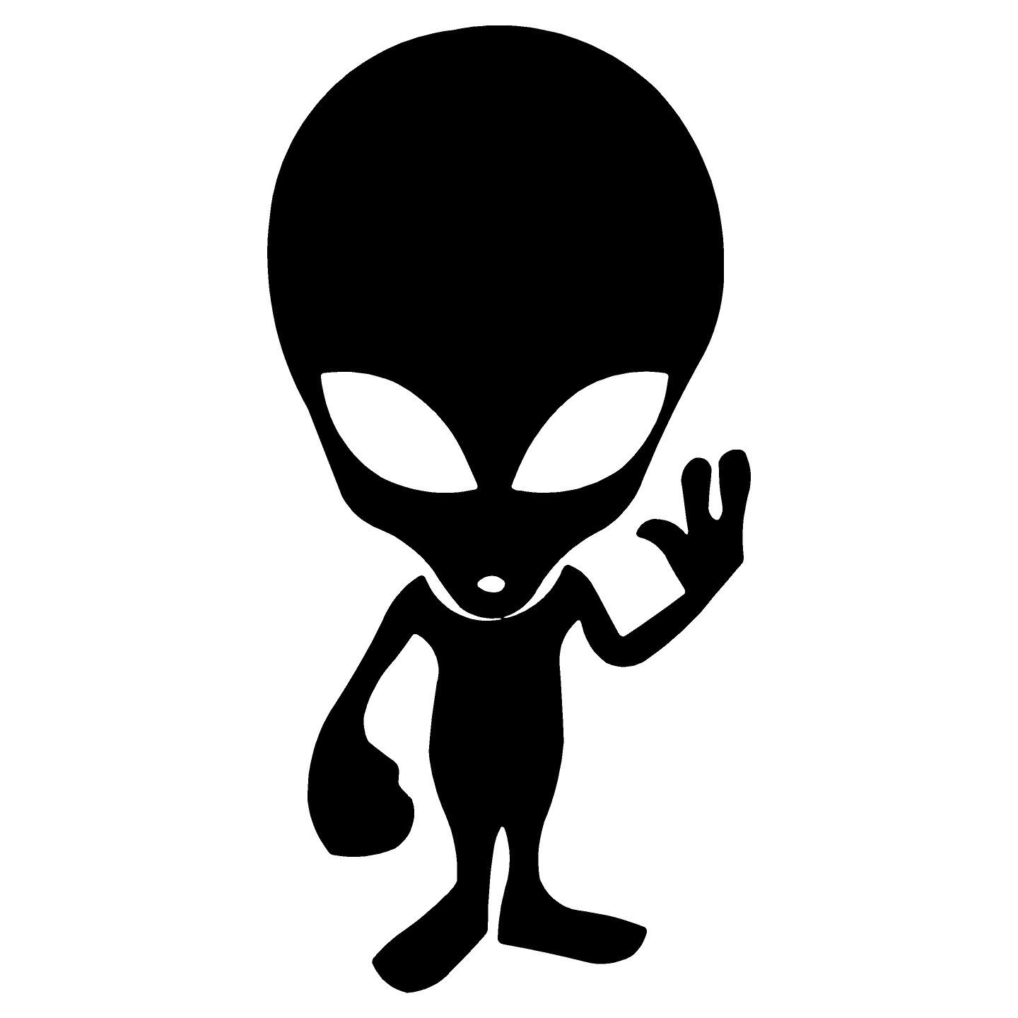 ALIEN MAN DUDE Vinyl Decal Window Laptop Mirror Bumper - Etsy