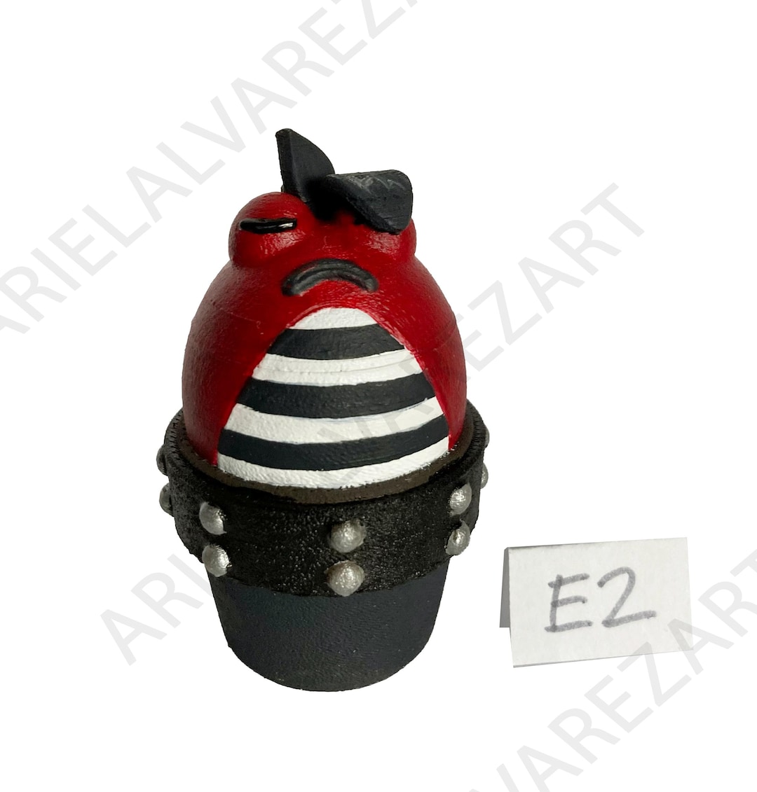 Adorable Little Potted Emo Frog Figure- 3D Printed and Hand Painted ...