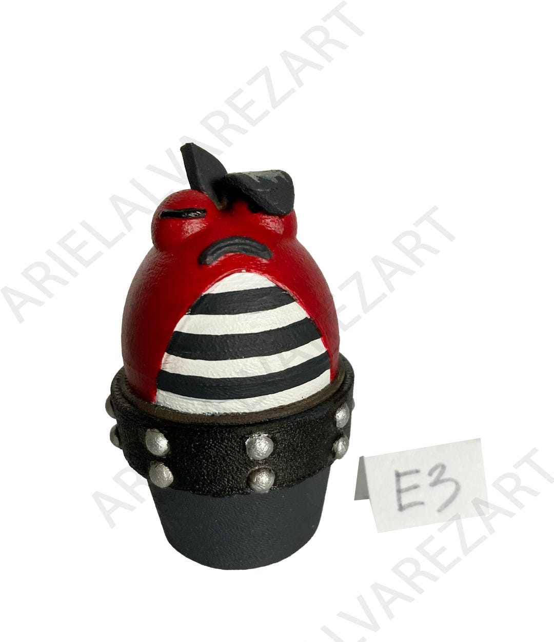Adorable Little Potted Emo Frog Figure- 3D Printed and Hand Painted ...