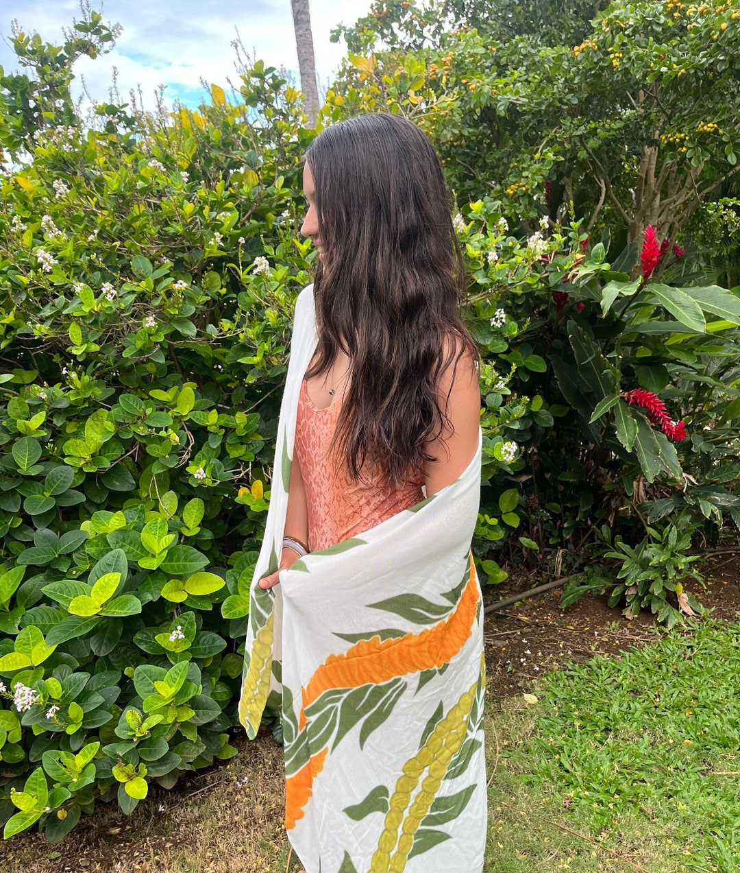 Maile Mokihana 'ilima Pareo - Etsy