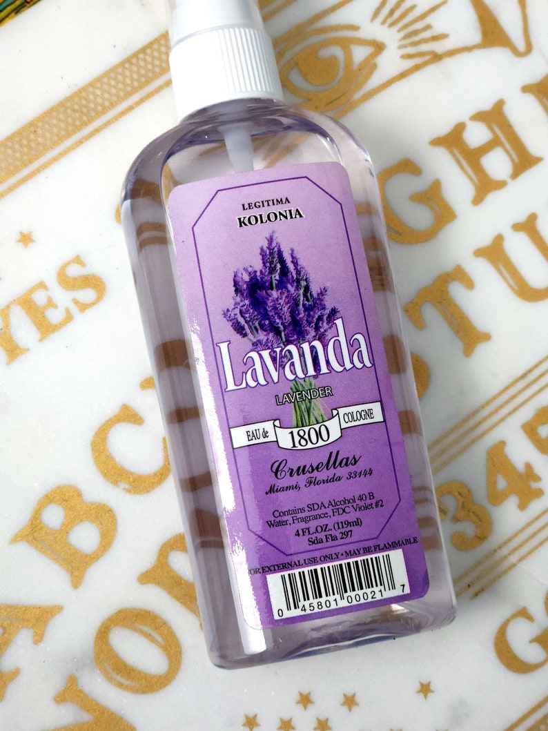 COLONIA De LAVANDA Colonia Limpias, Baños, Mapeos, Despojos Misa ...