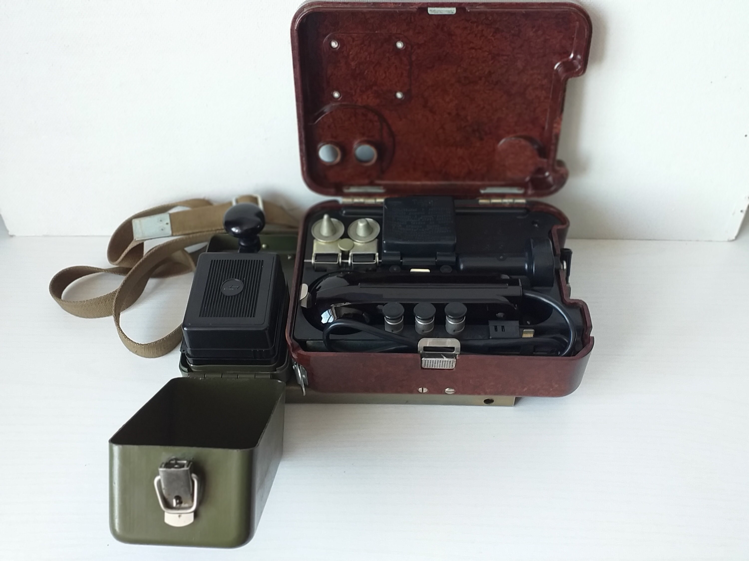 Militärische Feld Telefon TA-57 UdSSR Vintage Bakelit | Etsy