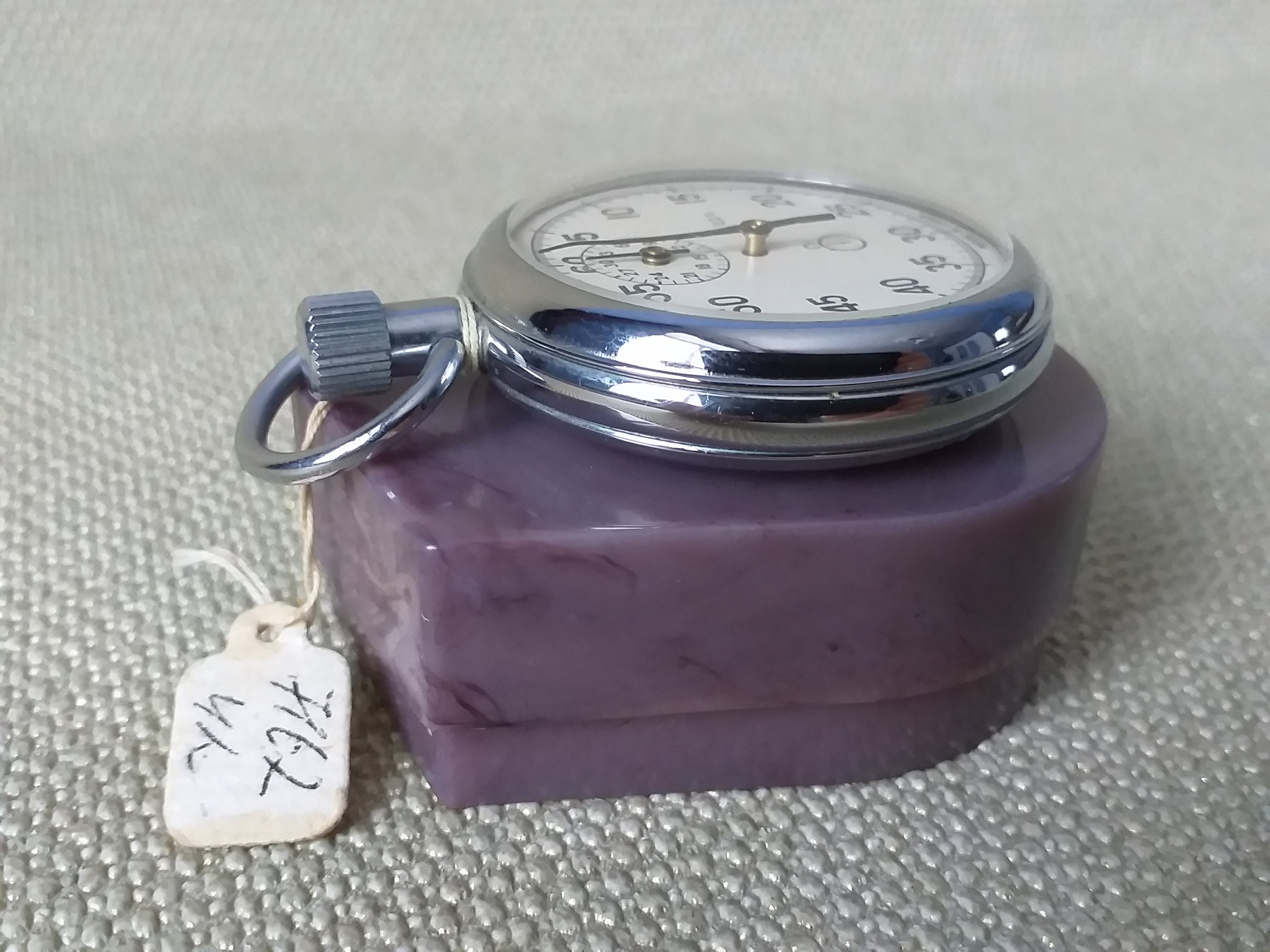 New Mechanical stopwatch Agate Vintage Soviet Sports Scientific ...