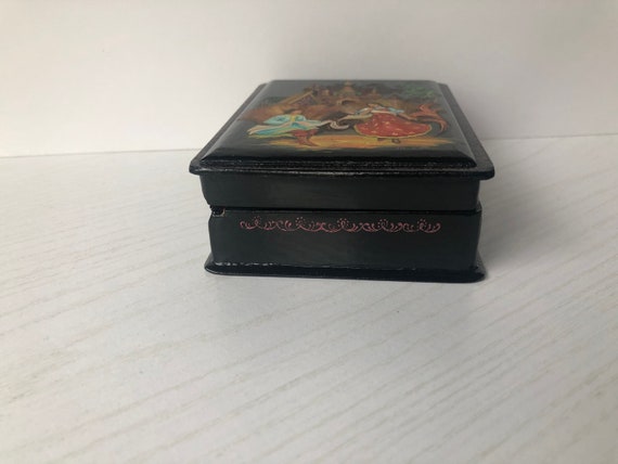 Vintage Lacquer Box. Miniature Painting. Russian Lacq… - Gem