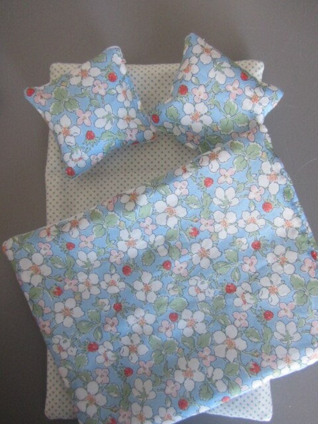 Maileg Double Bedding Set. Liberty Fabric, Mattress, Duvet & Two ...