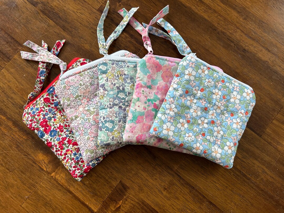 Liberty Fabric Small Pouch. Mini Make-up Bag, Coin Purse, Child's ...