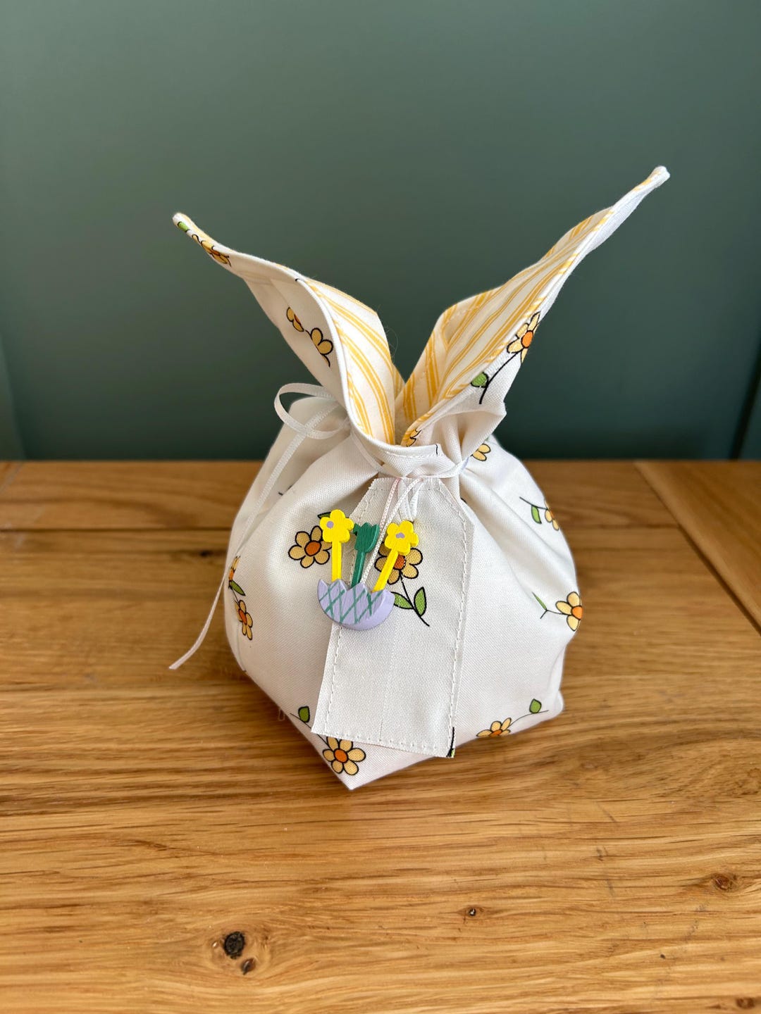 Easter Bunny Gift Bag. Bunny Treat Bag. Bunny Bag. Rabbit Gift Bag ...