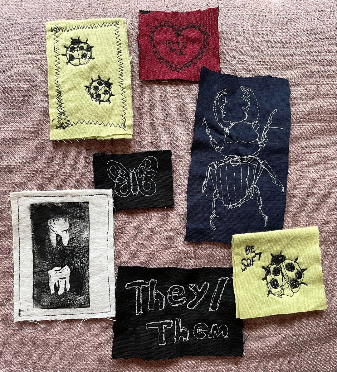 Embroidered Patches - Custom Color & Design - Etsy