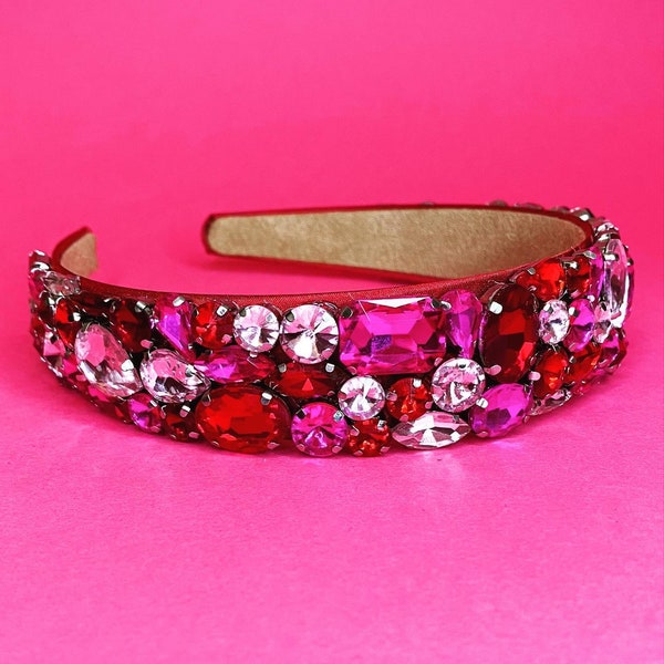 Crystal Headband Etsy