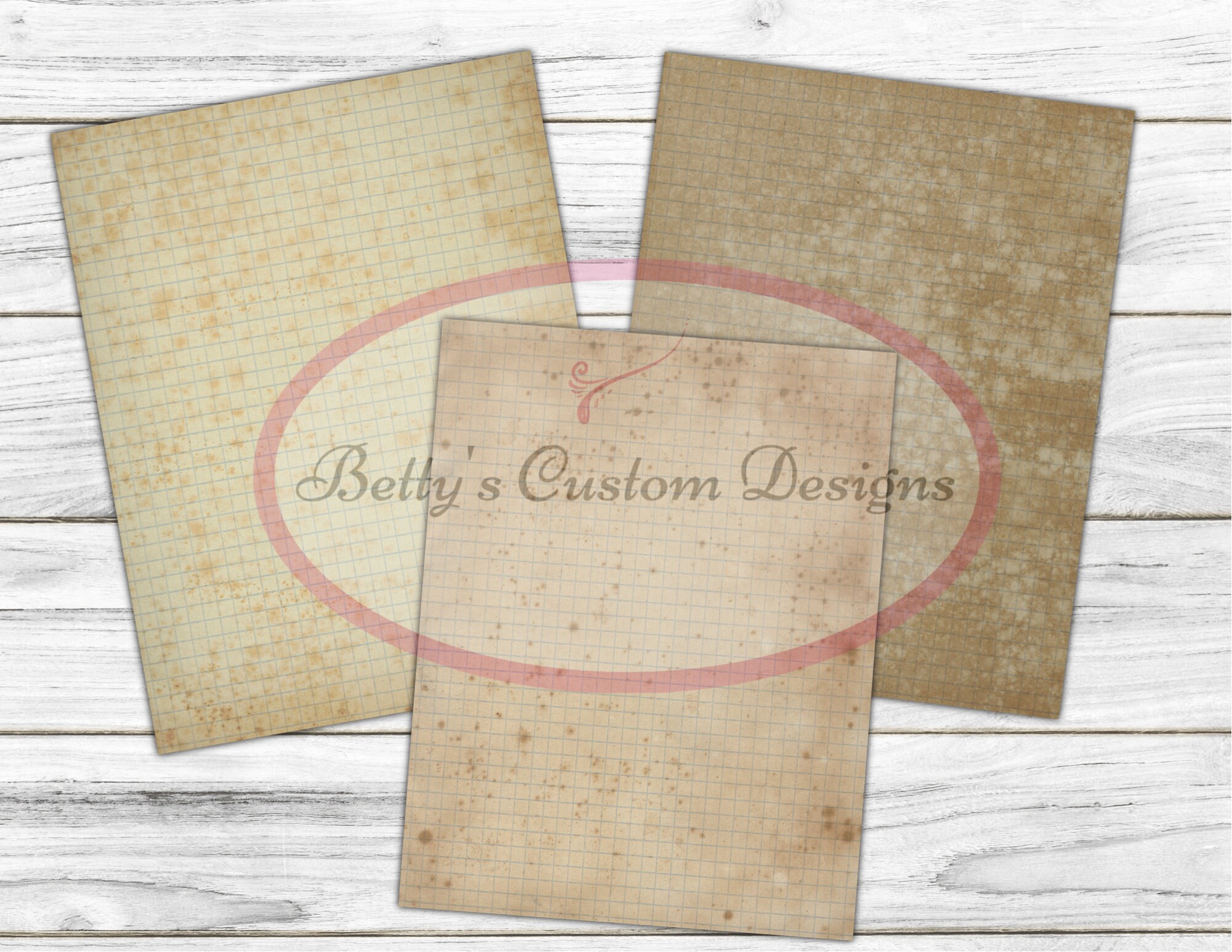 Vintage Style Antique Writing Paper Notebook Lined Dot - Etsy