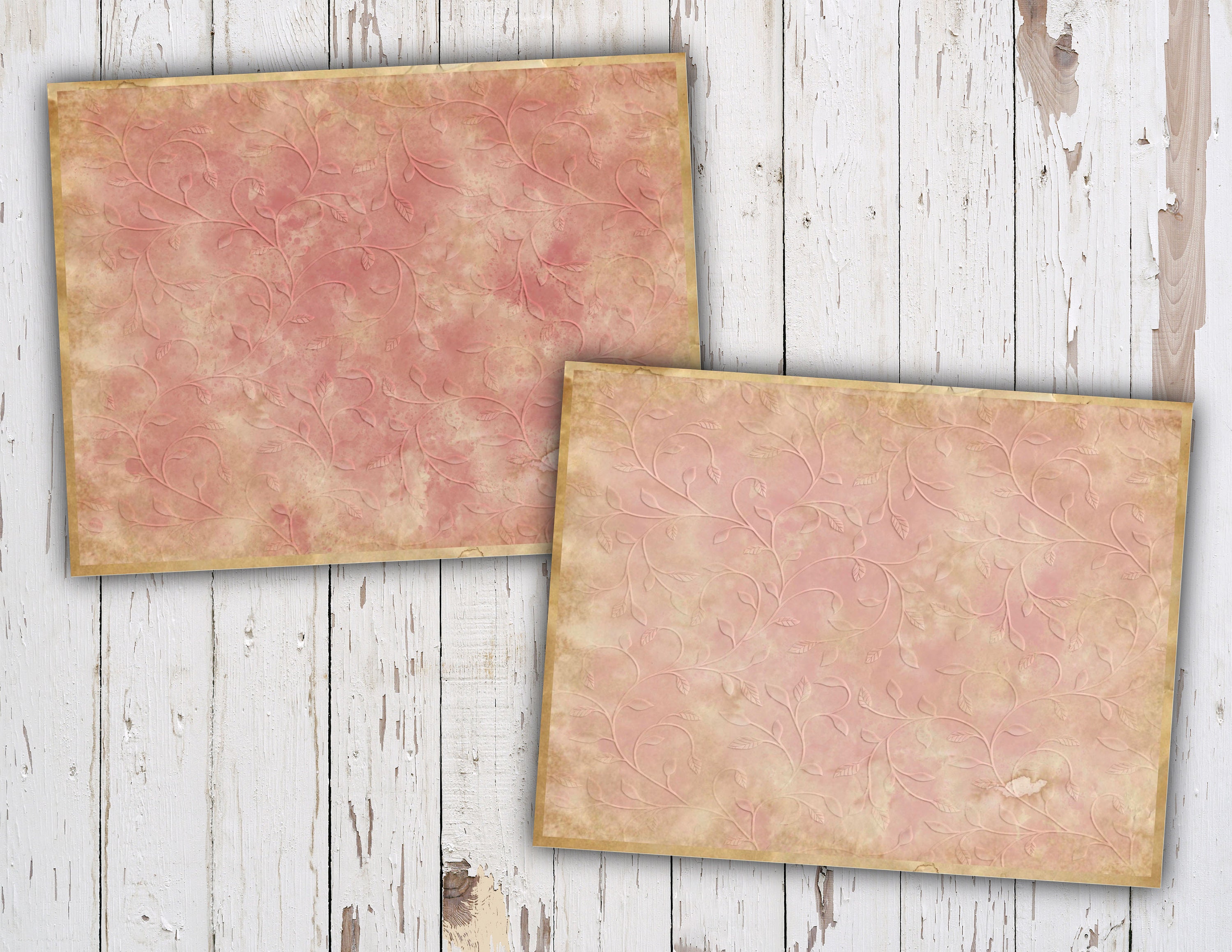 Subtle Boho Background Pages Digital Download Printable - Etsy