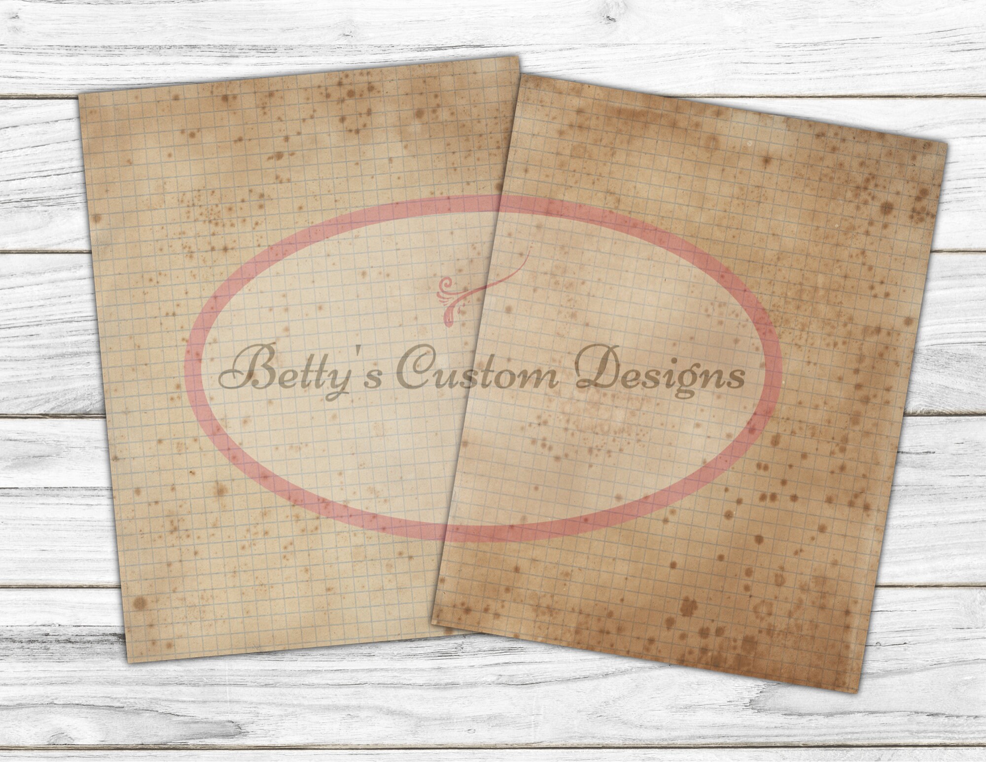 Vintage Style Antique Writing Paper Notebook Lined Dot - Etsy