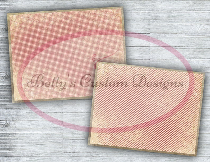 Vintage Red Junk Journal Kit - Digital Paper Prints - Scrapbook ...