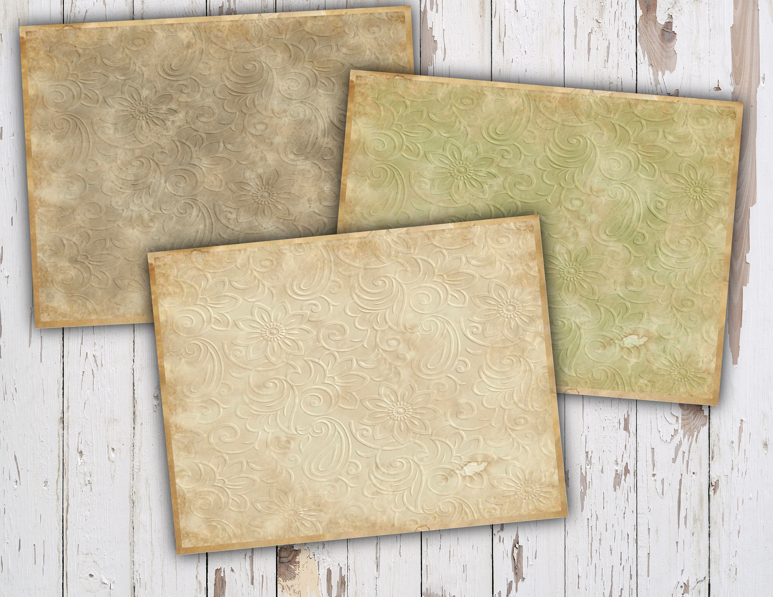 Subtle Boho Background Pages Digital Download Printable - Etsy