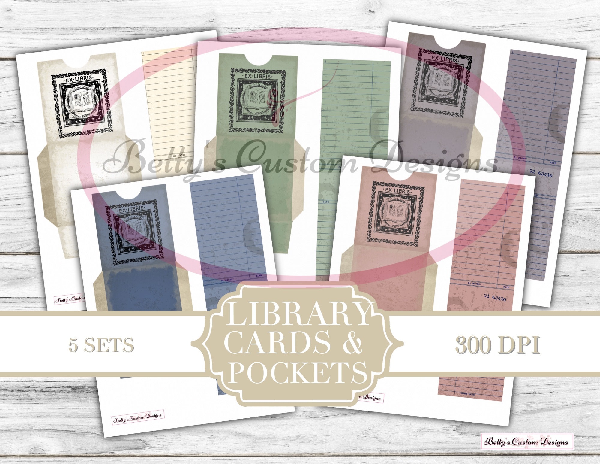 Library Cards And Pockets Printable Journal Cards Etsy Ireland library-cards-and-pockets-printable-journal-cards-etsy-ireland