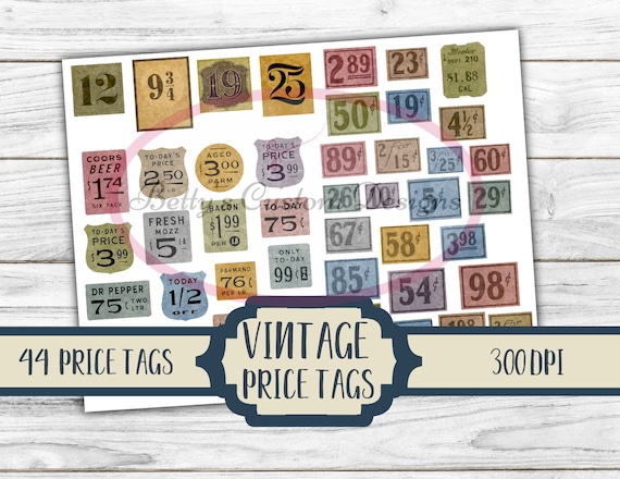 Printable Price Tags Labels