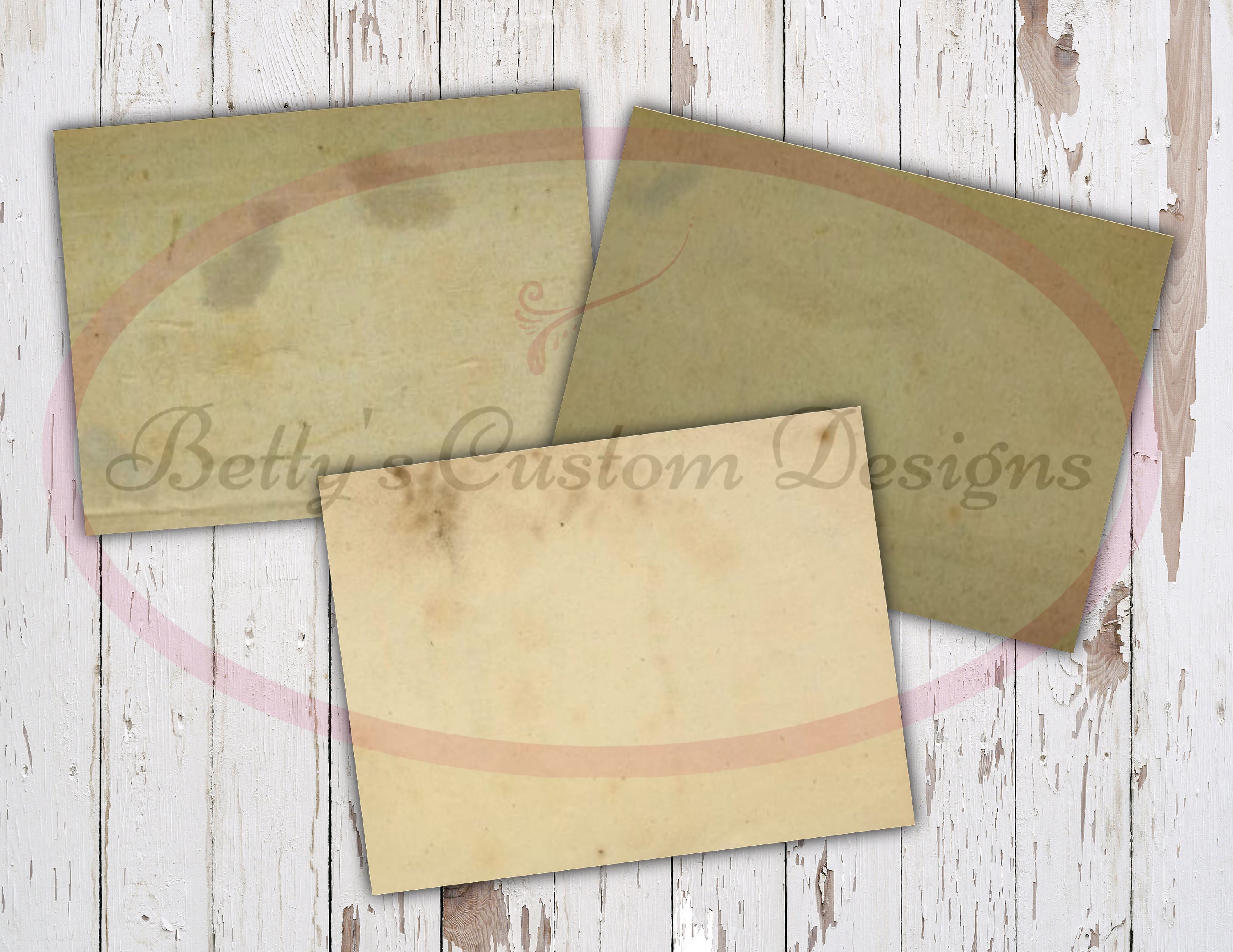Printable Vintage Aged Paper Paper Textures Digital Paper - Etsy