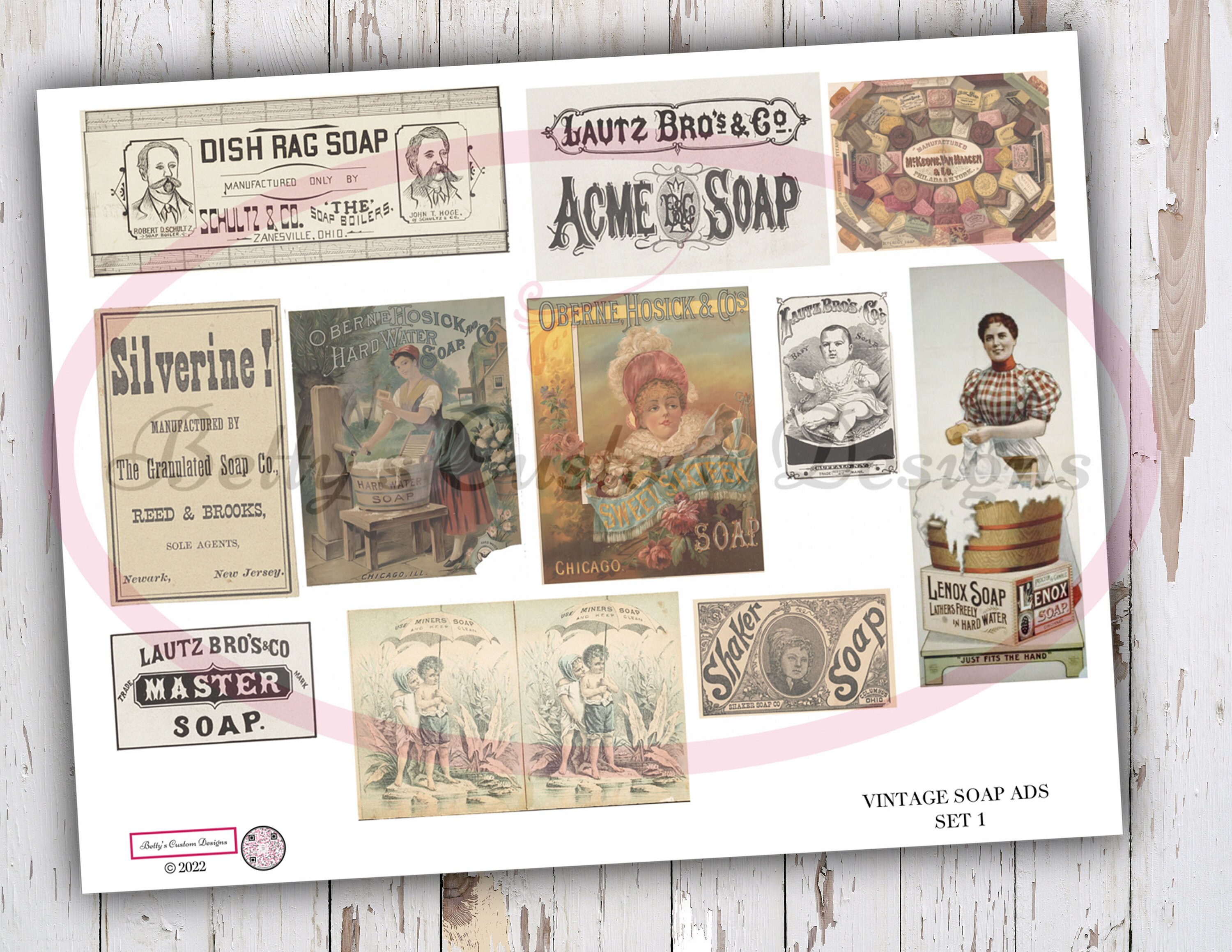 Vintage Soap Ads Set 1 Ephemera Pack Junk Journal - Etsy