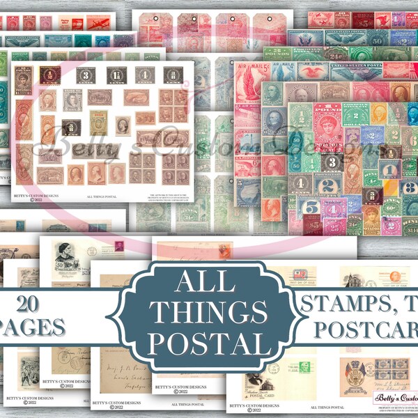 Postal Ephemera - Etsy