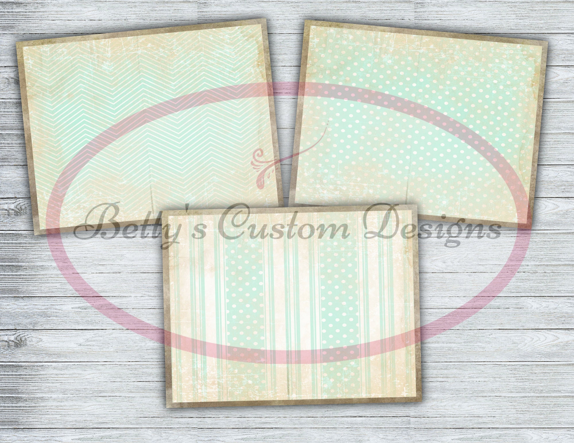 Shabbiest Chic Junk Journal Kit Digital Paper Prints - Etsy