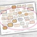 Field Notes Labels - Printable - Ephemera - Junk Journal Label ...