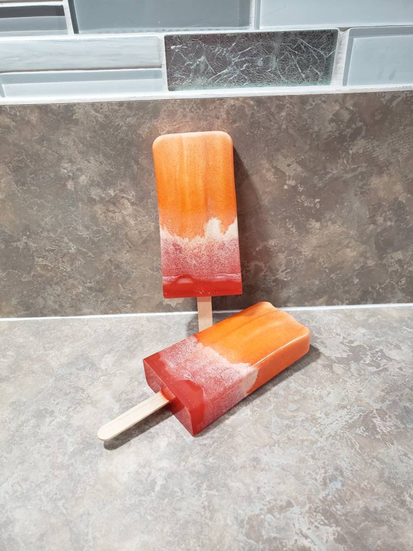 Set of 2 Fake Popsicles Fake Chocolate Fake Candy Prop - Etsy Ireland