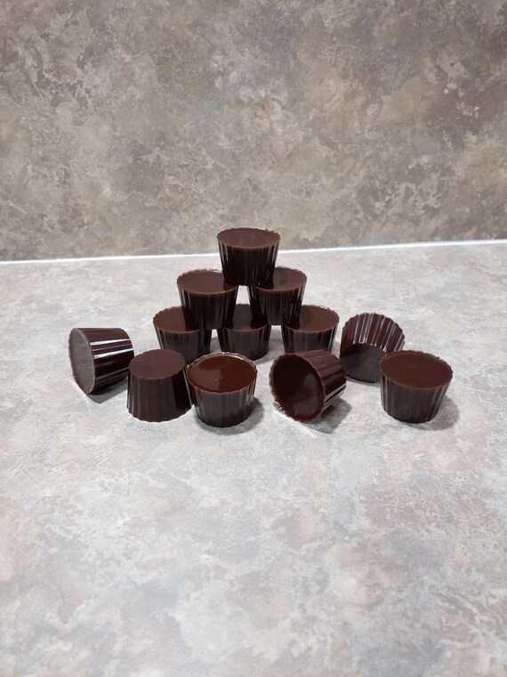 12 Fake Peanut Butter Cups Fake Chocolate Fake Candy Prop | Etsy