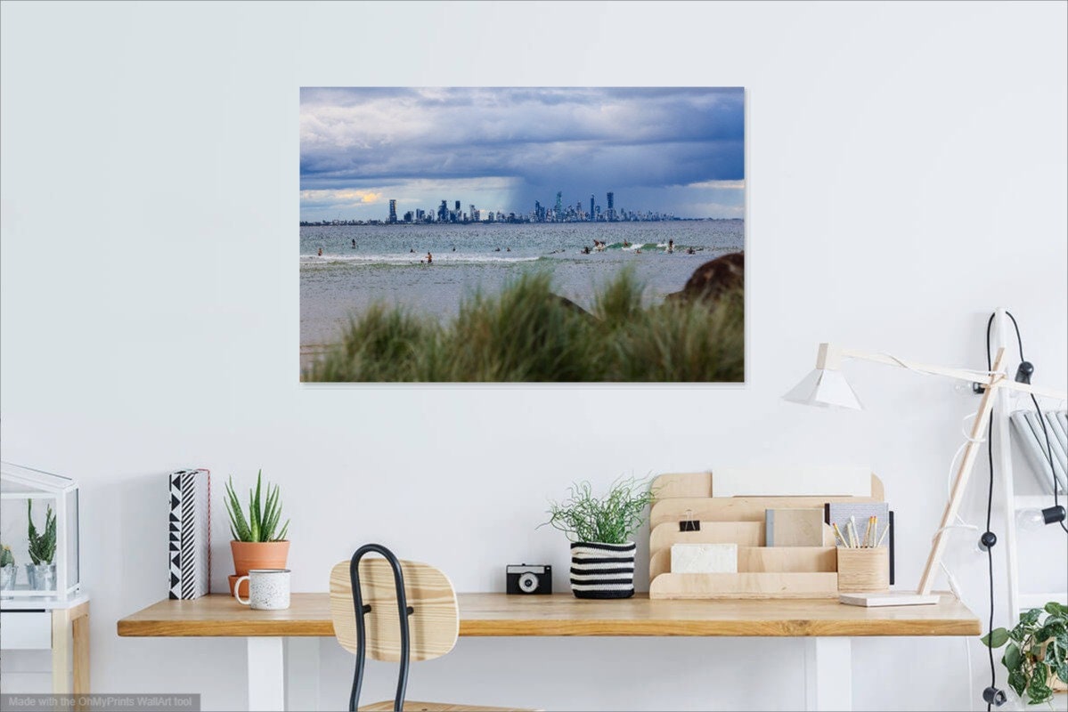 Rainy Day at the Beach Digital Download Artwork - Etsy