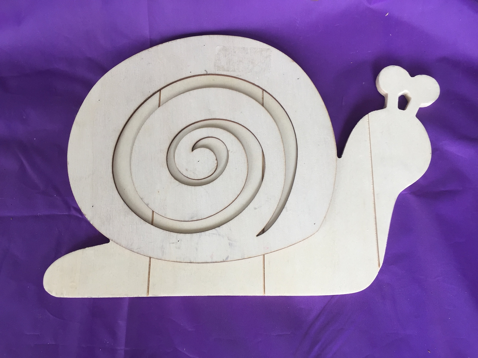 Wooden Snail Folk Art. Great for Snail Lover Wall Hanging. FREE ...