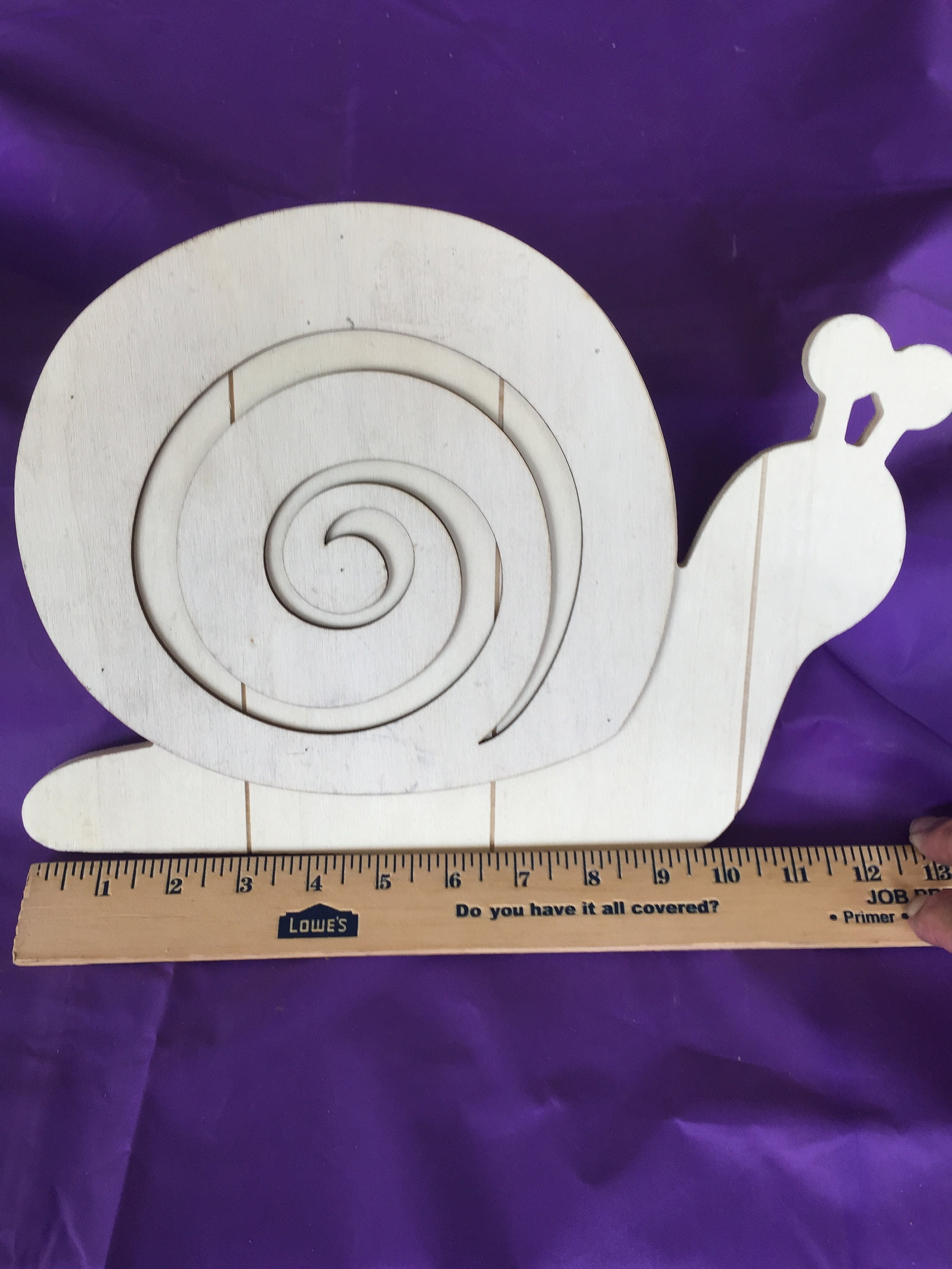 Wooden Snail Folk Art. Great for Snail Lover Wall Hanging. FREE ...